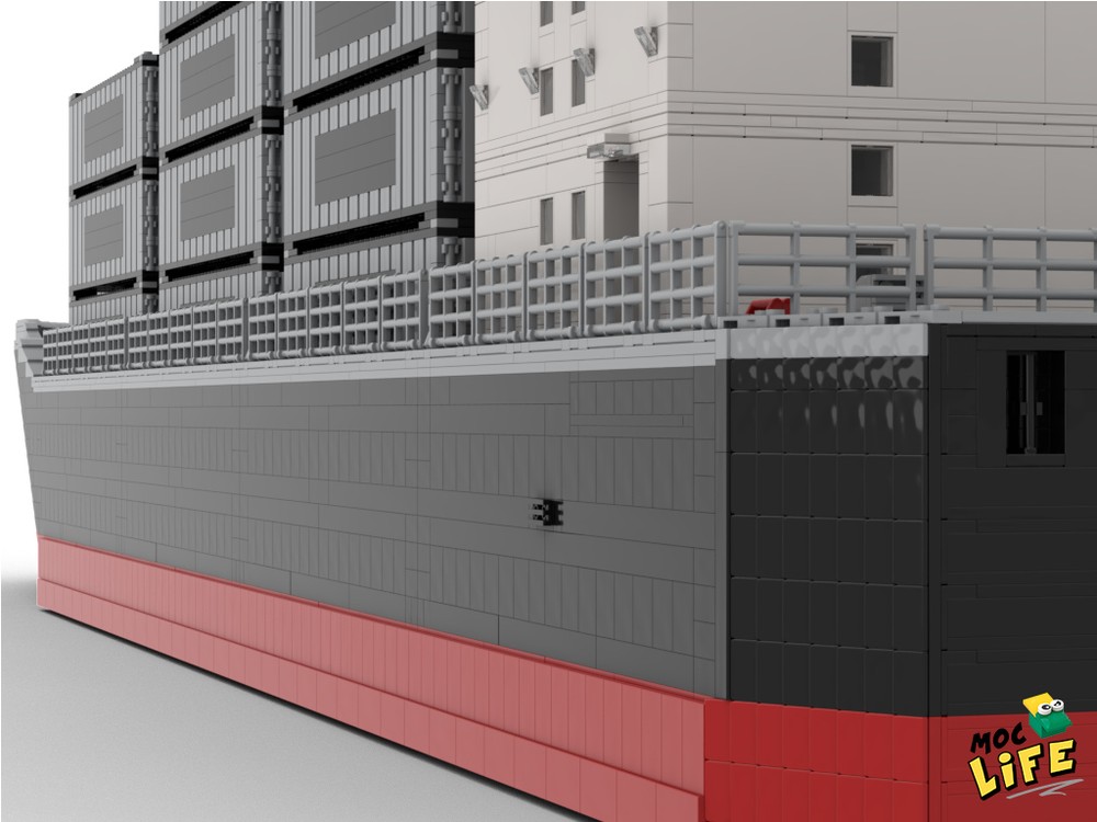 LEGO MOC Container ship by MocLife | Rebrickable - Build with LEGO