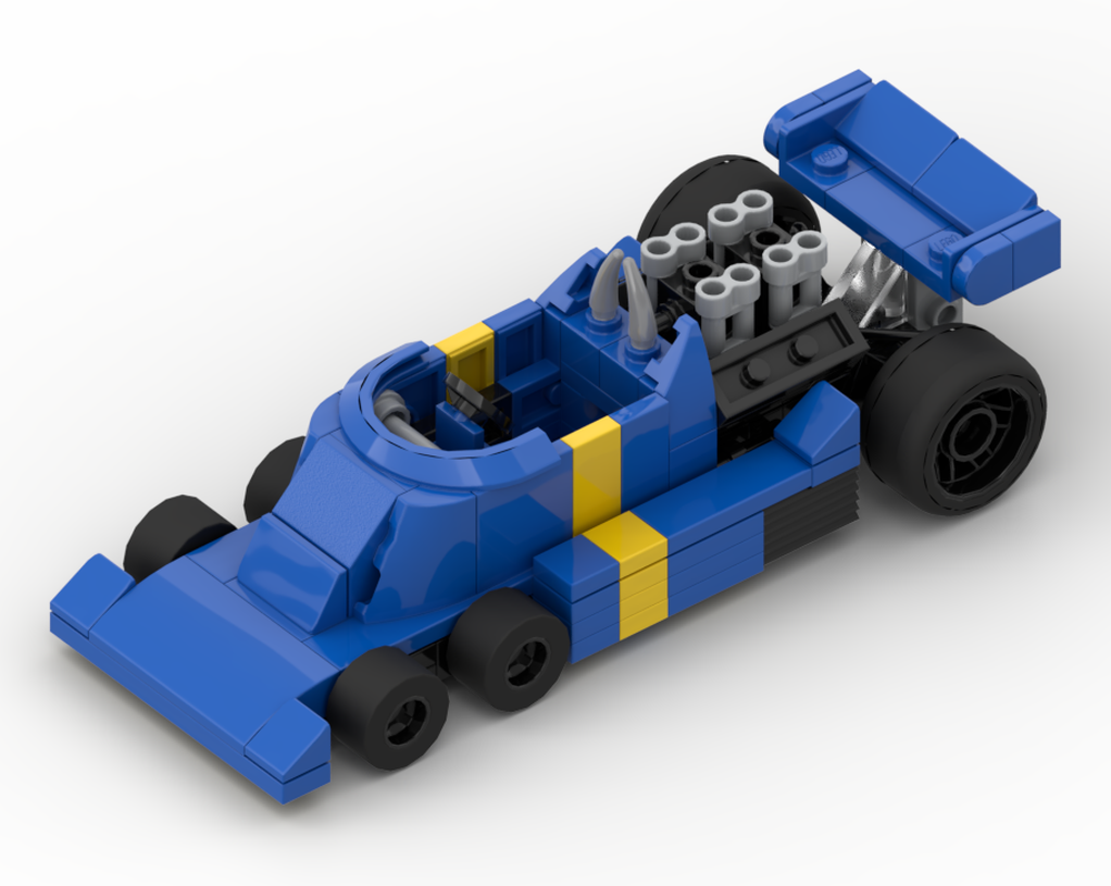 LEGO MOC-207672 (Free) 1976 Tyrrell P34 by Zudineer | Rebrickable ...