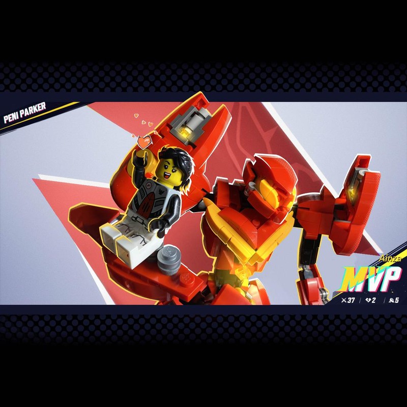 LEGO MOC Marvel Rivals Peni Parker SP//dr by AinzaBuilds | Rebrickable ...