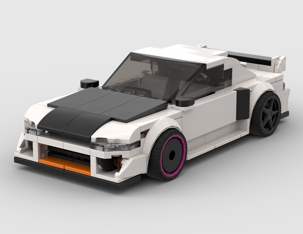 LEGO MOC 1997 Nissan Silvia S14 Custom by toms8wides | Rebrickable ...
