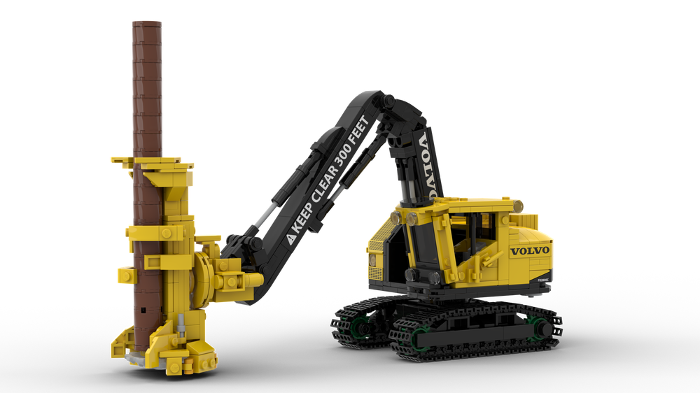 LEGO MOC Volvo FB2800C by Yellow.LXF | Rebrickable - Build with LEGO