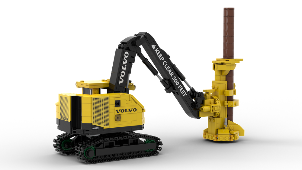 Lego Moc Volvo Fb2800c By Yellowlxf Rebrickable Build With Lego