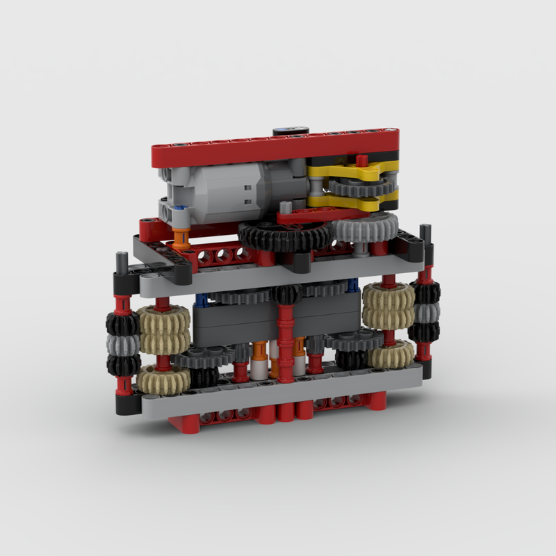 LEGO MOC Rigid slewing ring with 2160:1 drive by Tommi_Tom_de ...