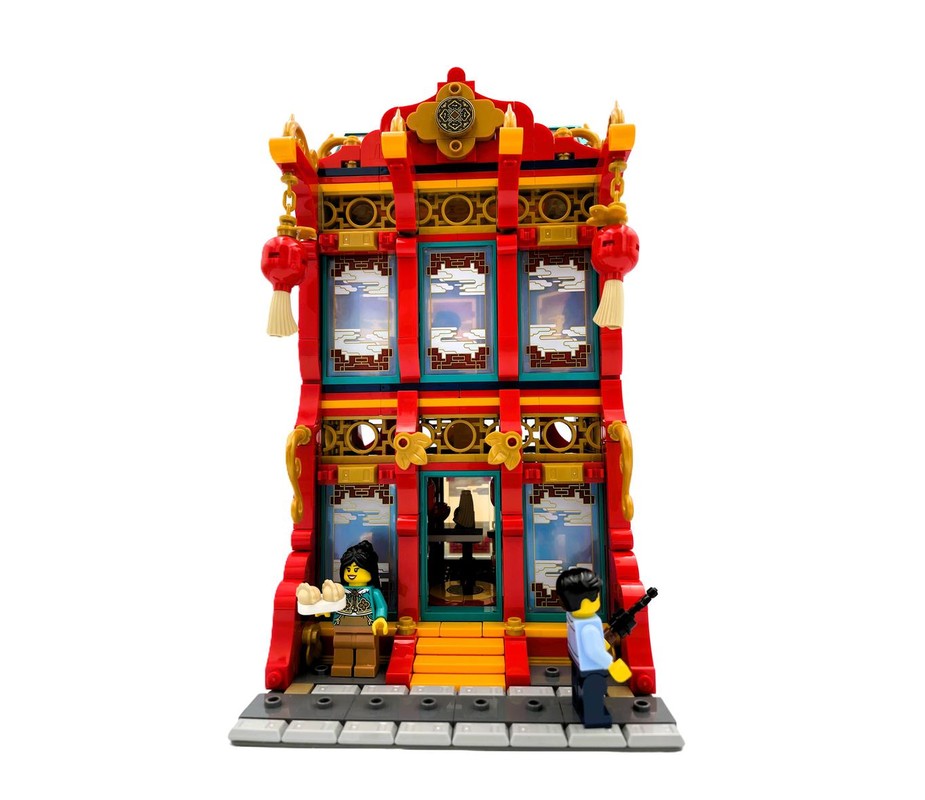LEGO MOC Lantern Store Modular Alternate build of 80116 Trotting ...