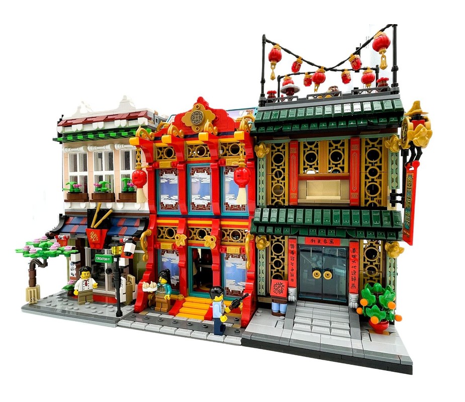 LEGO MOC Lantern Store Modular Alternate build of 80116 Trotting ...