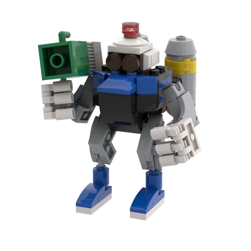 LEGO MOC Heavy Gunner from Sonic Mania by Brickspiration | Rebrickable ...