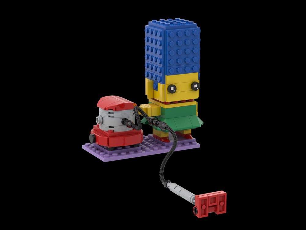 LEGO MOC Marge Simpson (The Simpsons) by Puremadness | Rebrickable ...