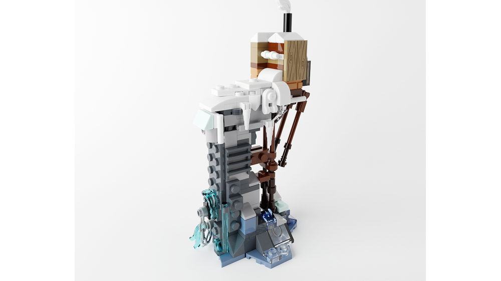 Lego Moc Cliff House By Woodenboxprojects Rebrickable Build With Lego