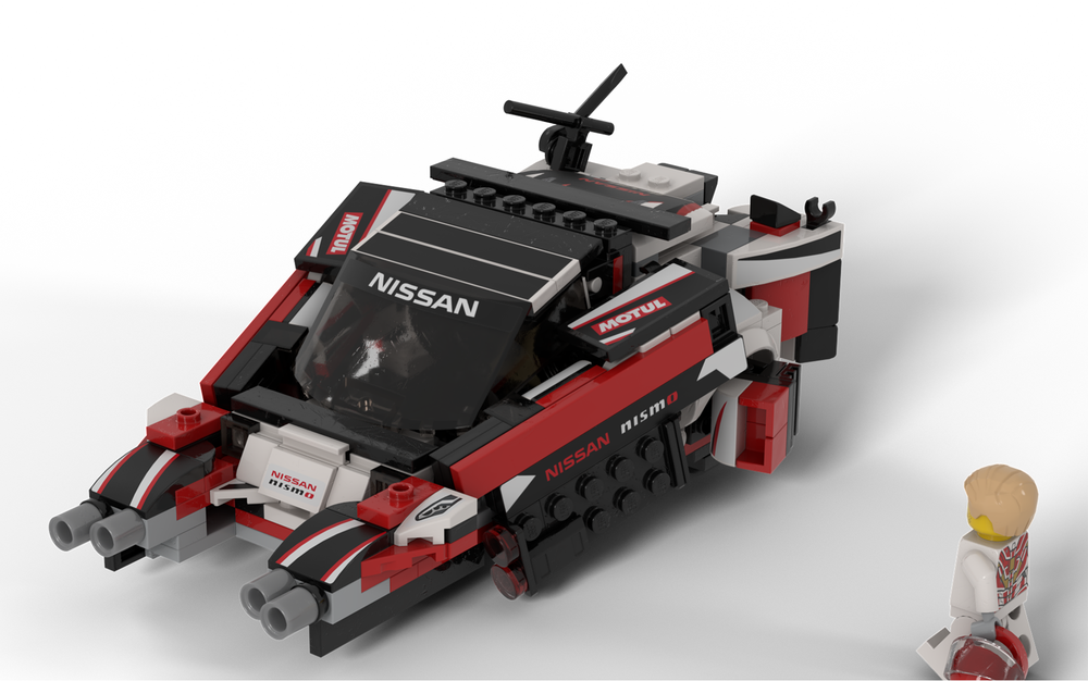 LEGO MOC Nissan GTR Nismo 2X97 by Toltemic | Rebrickable - Build with LEGO