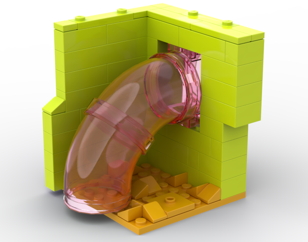 LEGO MOC Hamster Cage Habitat by KIrene | Rebrickable - Build with LEGO