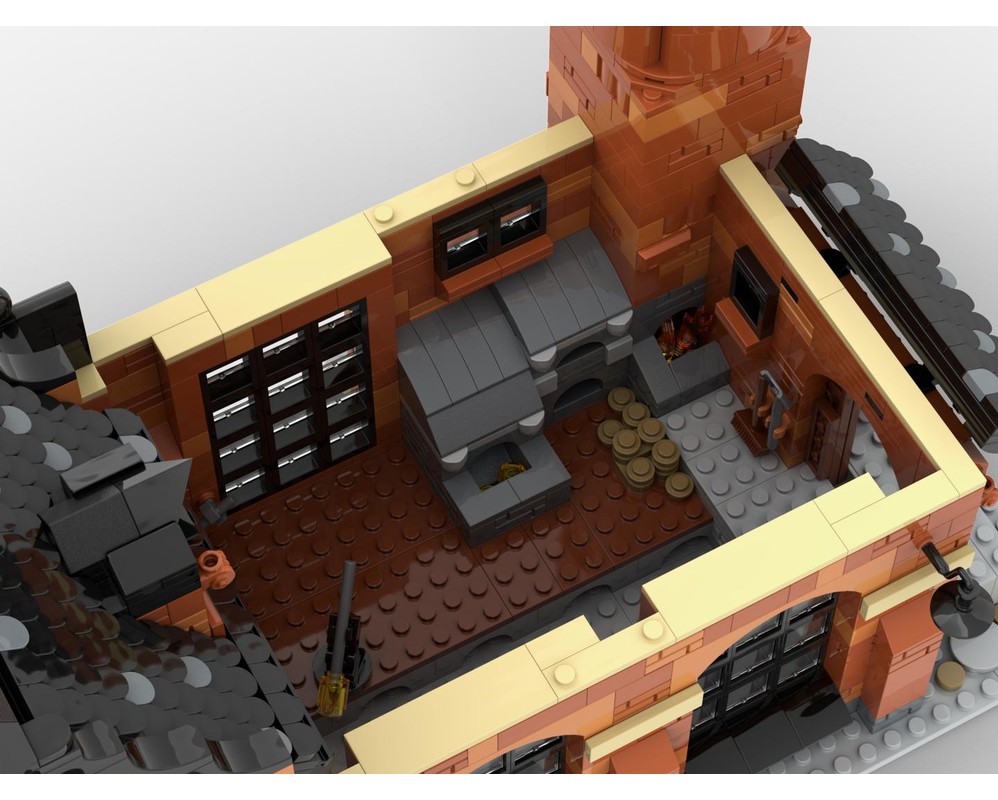 LEGO MOC Glass Factory by hostasbuilds | Rebrickable - Build with LEGO