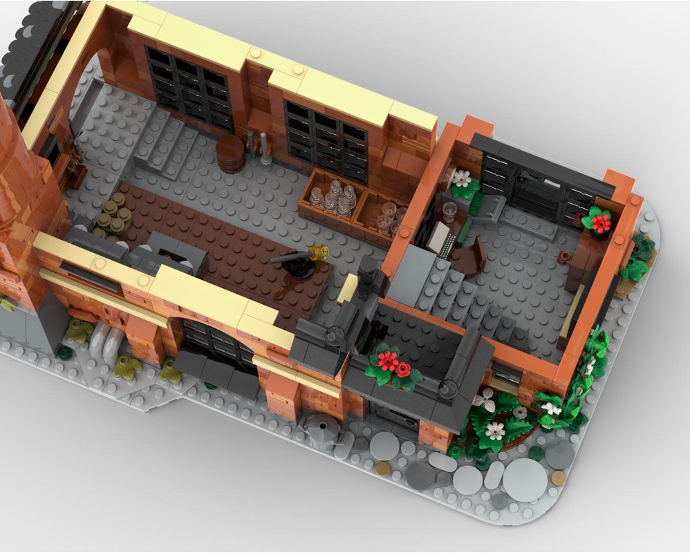 LEGO MOC Glass Factory by hostasbuilds | Rebrickable - Build with LEGO
