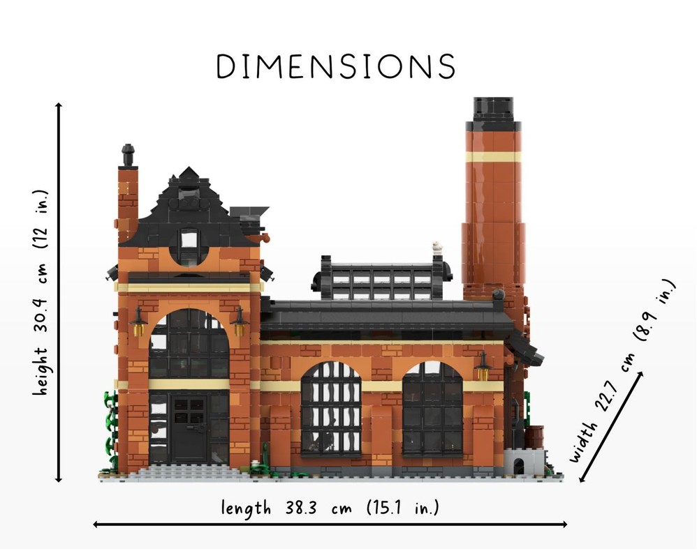 LEGO MOC-207771 Glass Factory by hostasbuilds | Rebrickable - Build ...