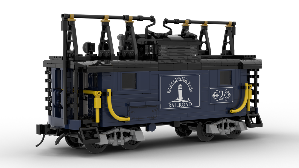 LEGO MOC BreakWater Pass N5B Caboose by Yellow.LXF | Rebrickable ...