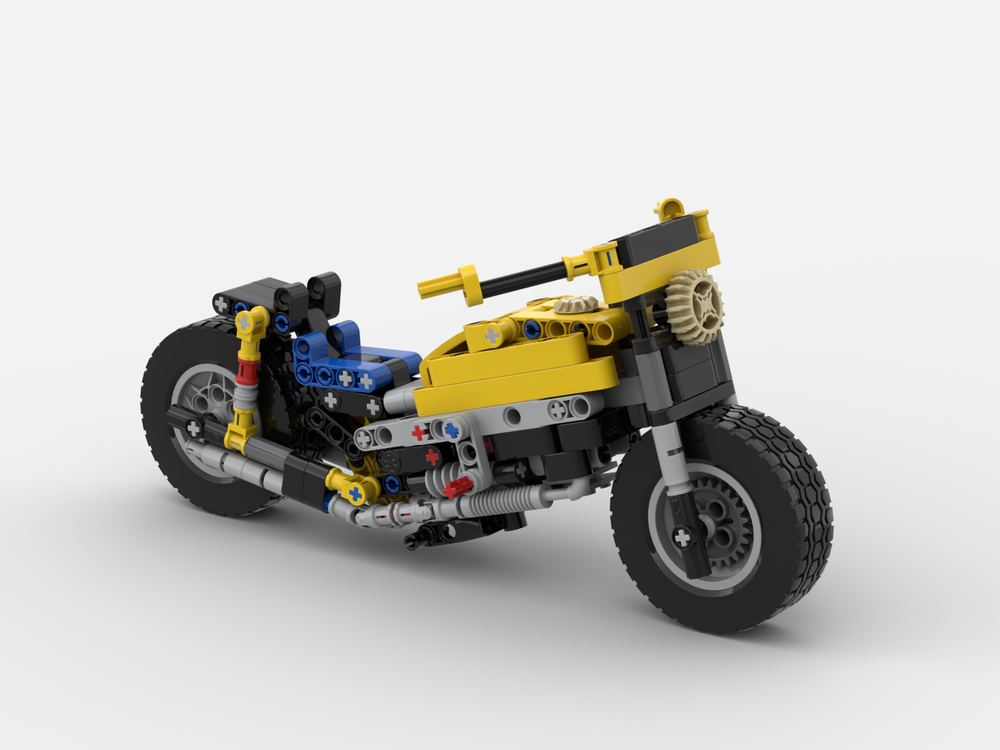 Lego Moc 42049 Rebel Motor By Brickbash Rebrickable Build With Lego