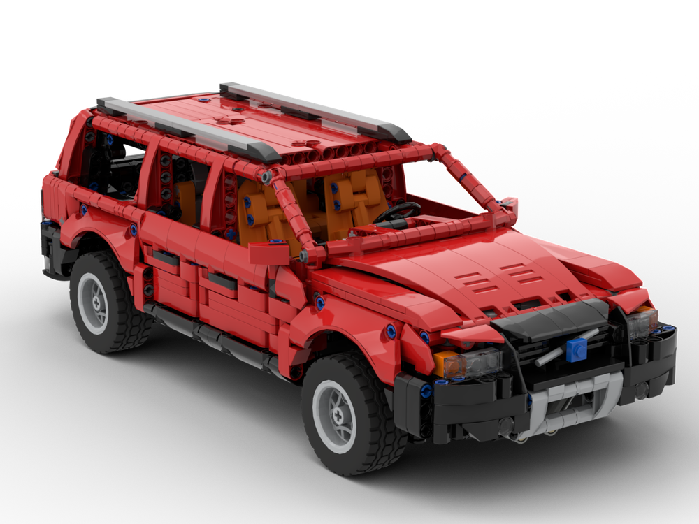 LEGO MOC RC AWD Volvo V70 XC by sherkvic | Rebrickable - Build with LEGO