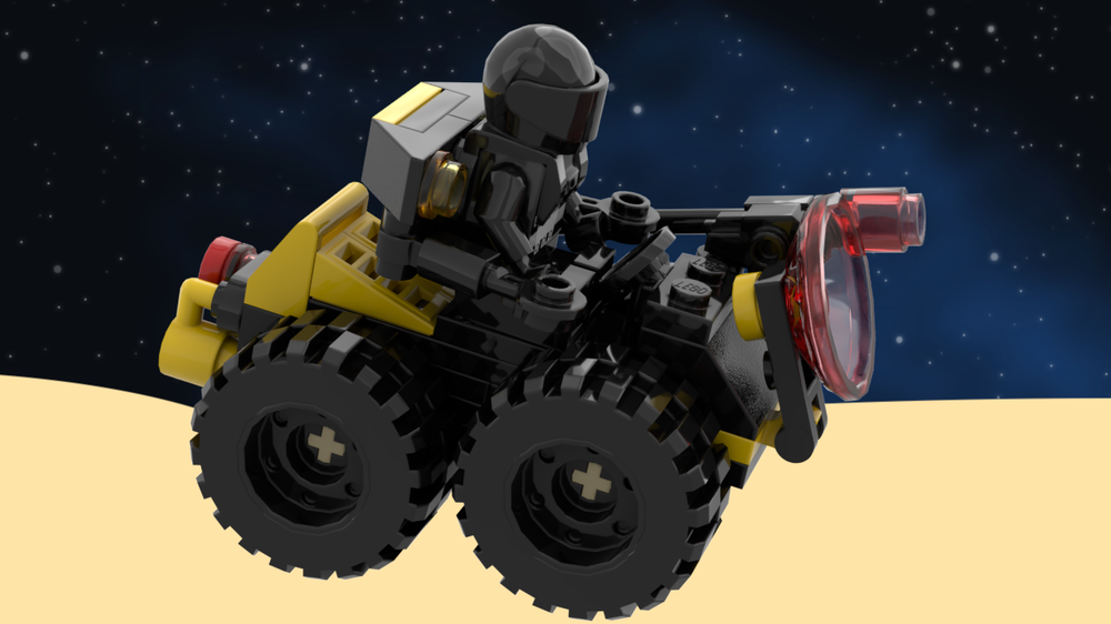 LEGO MOC Grid Trekkor (Blacktron) 6812 - Reimagined and resized 1.5 ...