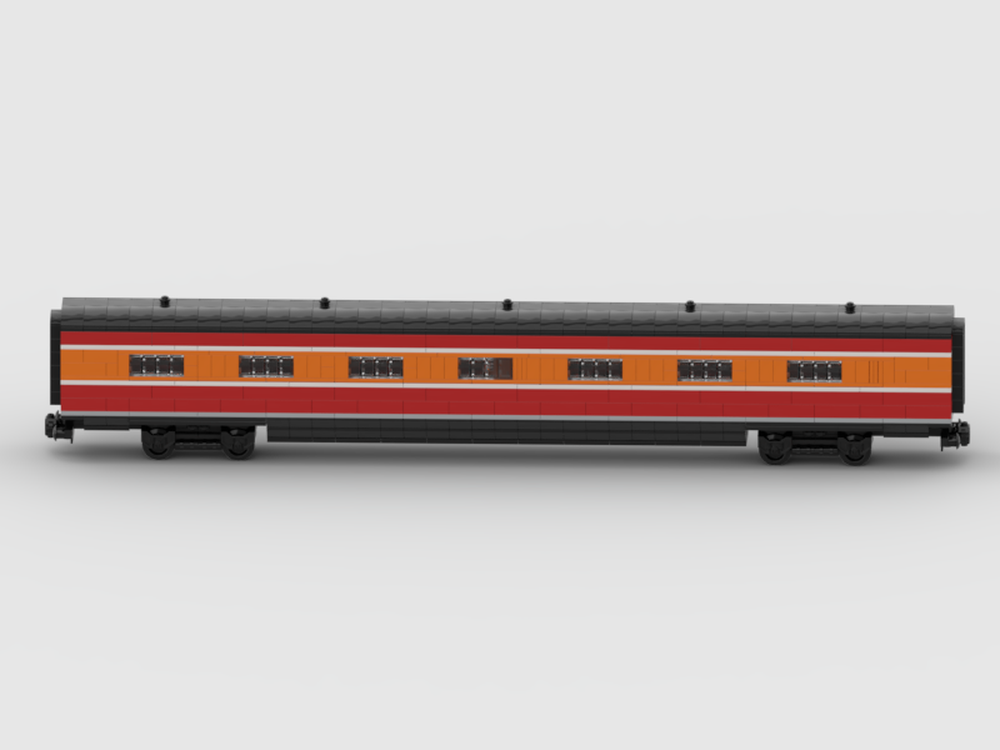 LEGO MOC Daylight Passenger car by Bigboycupid918 | Rebrickable - Build ...