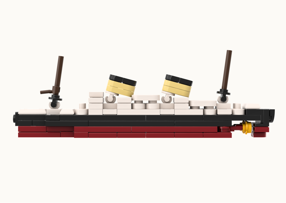 LEGO MOC-207796 MV Britannic by The Bobby Brix Channel | Rebrickable ...