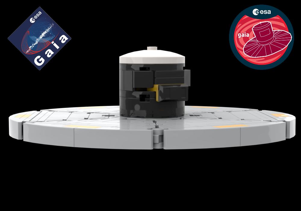 Lego Moc Gaia Space Telescope By Orchardbuilds Rebrickable Build