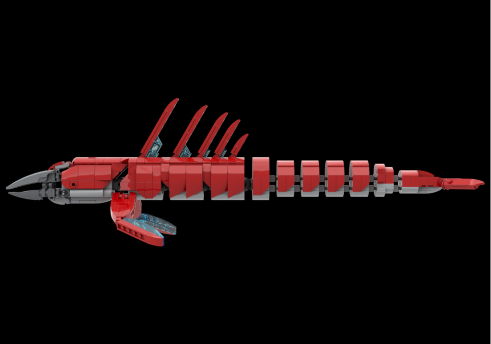 LEGO MOC Chelicerate Leviathan (Subnautica Below Zero) by OrchardBuilds ...