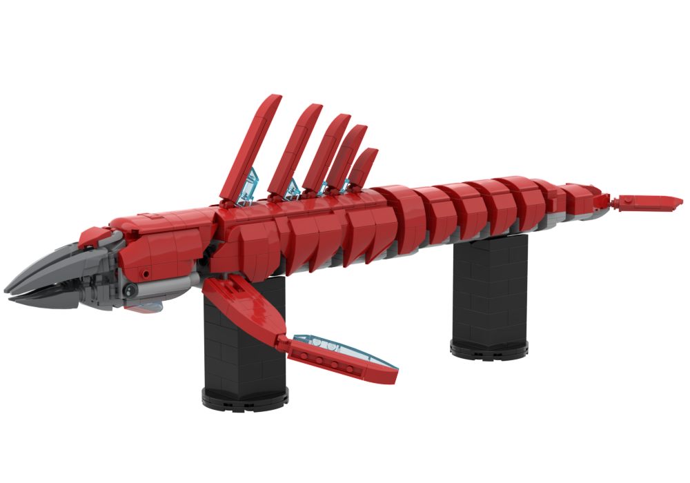 LEGO MOC Chelicerate Leviathan (Subnautica Below Zero) by OrchardBuilds ...