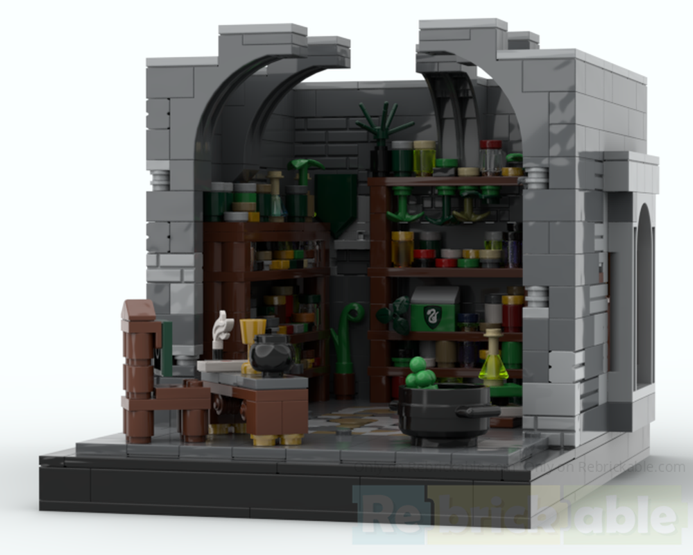LEGO MOC The Private Stores and Potion's Class Extension by ...