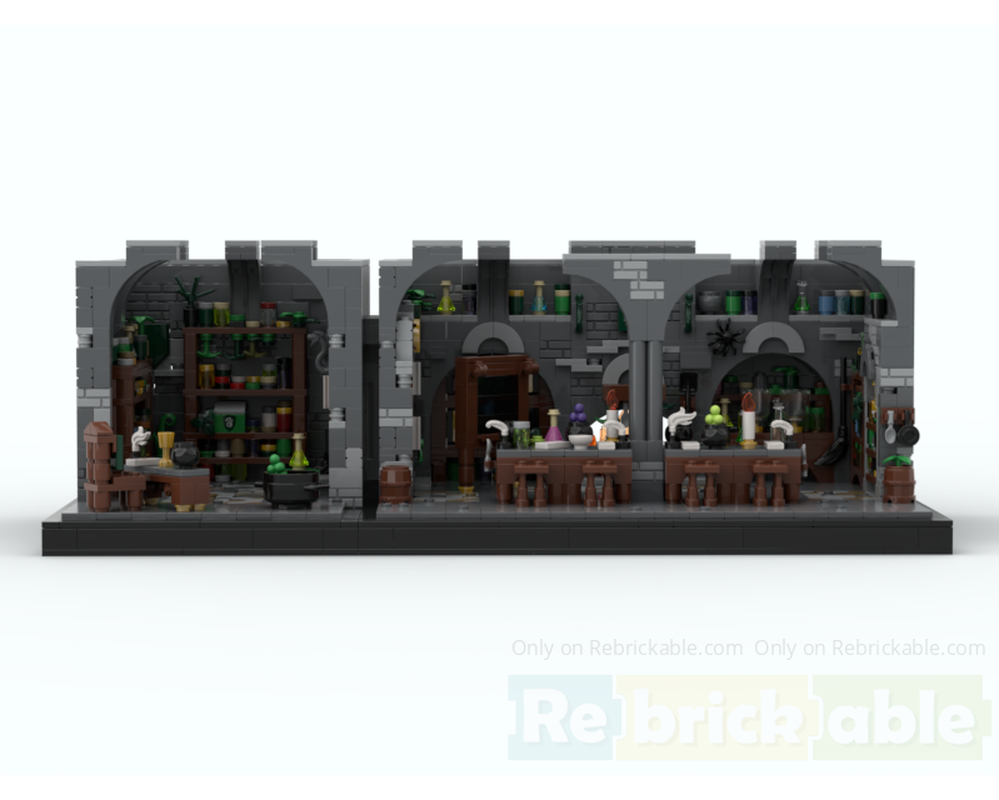 LEGO MOC The Private Stores and Potion's Class Extension by ...