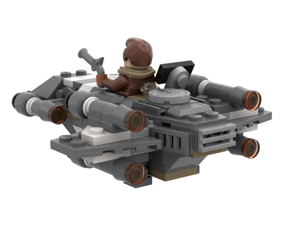 LEGO MOC Onyx Cinder Microfighter by Earendil2016 | Rebrickable - Build ...