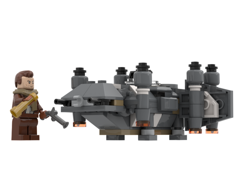 LEGO MOC Onyx Cinder Microfighter by Earendil2016 | Rebrickable - Build ...