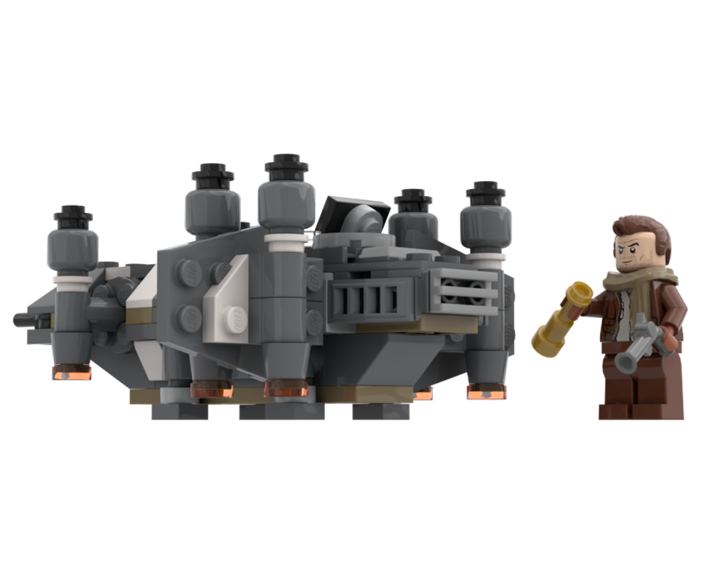 LEGO MOC Onyx Cinder Microfighter by Earendil2016 | Rebrickable - Build ...