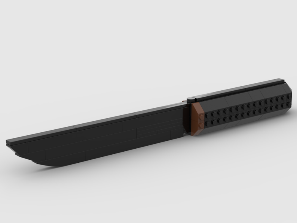 LEGO MOC Knife by T.B | Rebrickable - Build with LEGO