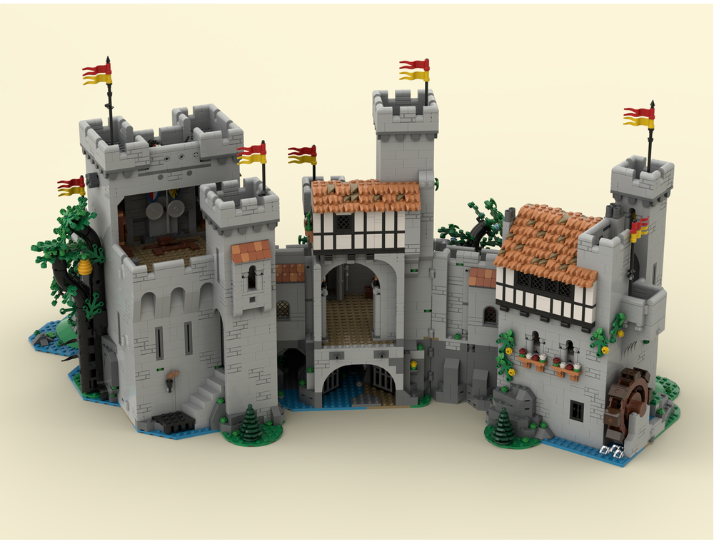 LEGO MOC 10305 Middle extension by szandris89 | Rebrickable - Build ...