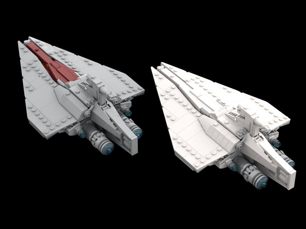 LEGO MOC 75404 White Acclamator - 2003 Clone Wars Series by ...