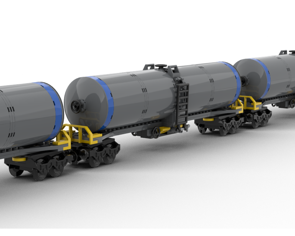 LEGO MOC Tanker Wagon by mawe | Rebrickable - Build with LEGO
