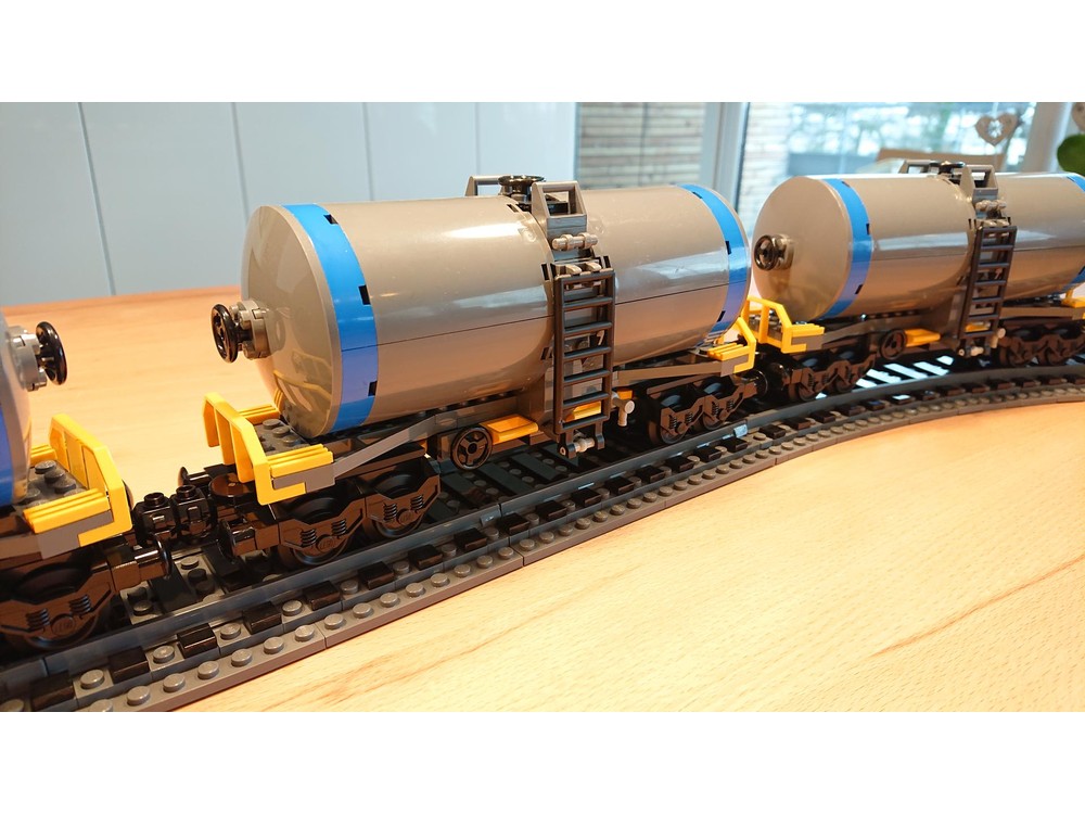LEGO MOC Tanker Wagon by mawe | Rebrickable - Build with LEGO