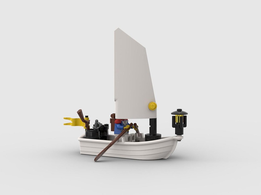Lego Moc Imperial Sailboat By Lacike82 Rebrickable Build With Lego