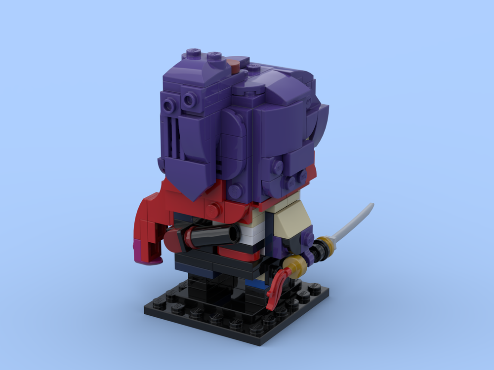 LEGO MOC Marvel Rivals- Psylocke Brickheadz by Penguins and plastic ...