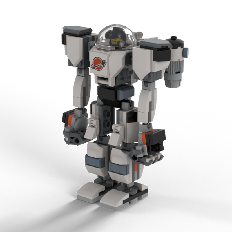 LEGO MOC Mexo-Armor Suit (MAS) by Creatron-Rex | Rebrickable - Build ...