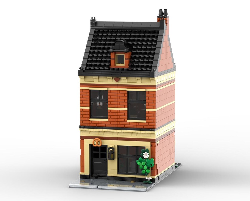 LEGO MOC Old Town Bakery by hostasbuilds | Rebrickable - Build with LEGO