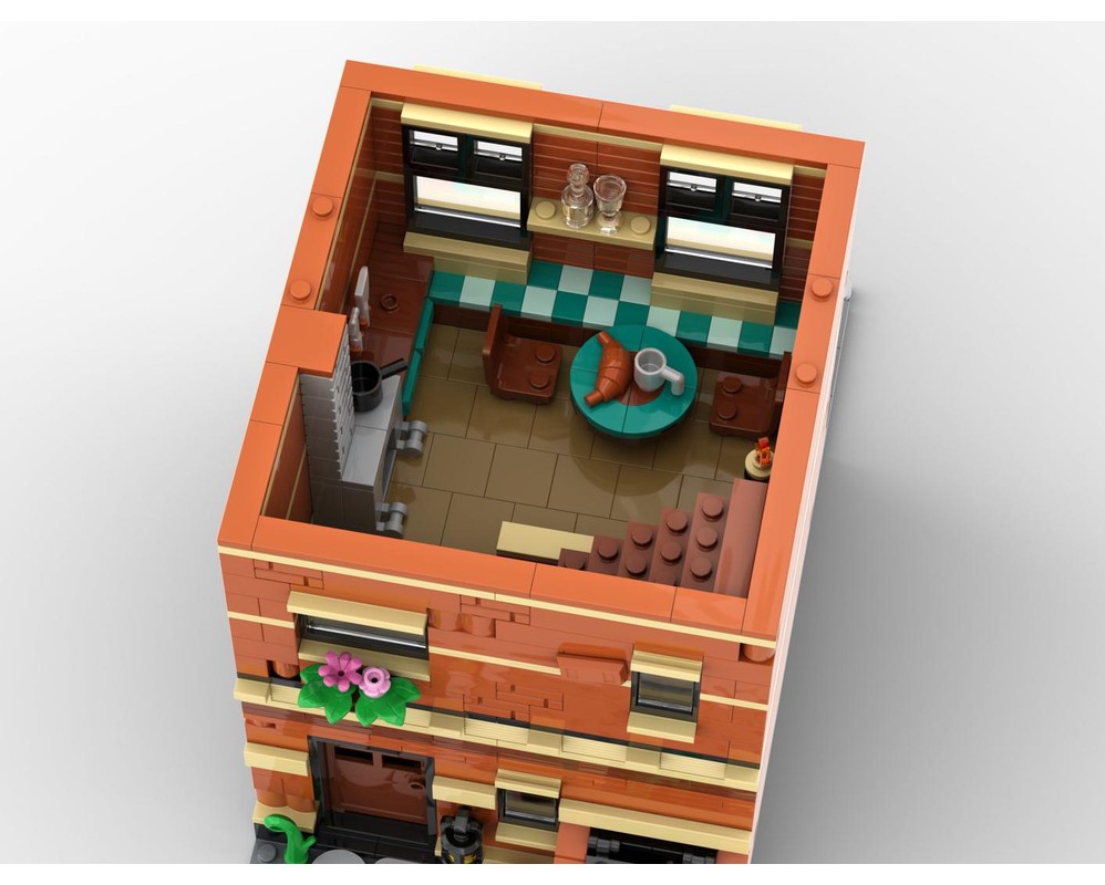 LEGO MOC Old Town Bakery by hostasbuilds | Rebrickable - Build with LEGO