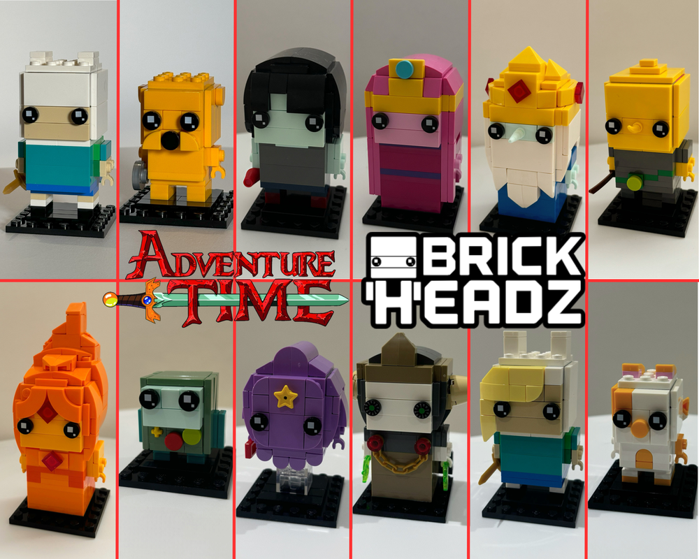 LEGO MOC-207876 Brickheadz Adventure Time | Ultimate Pack by ...