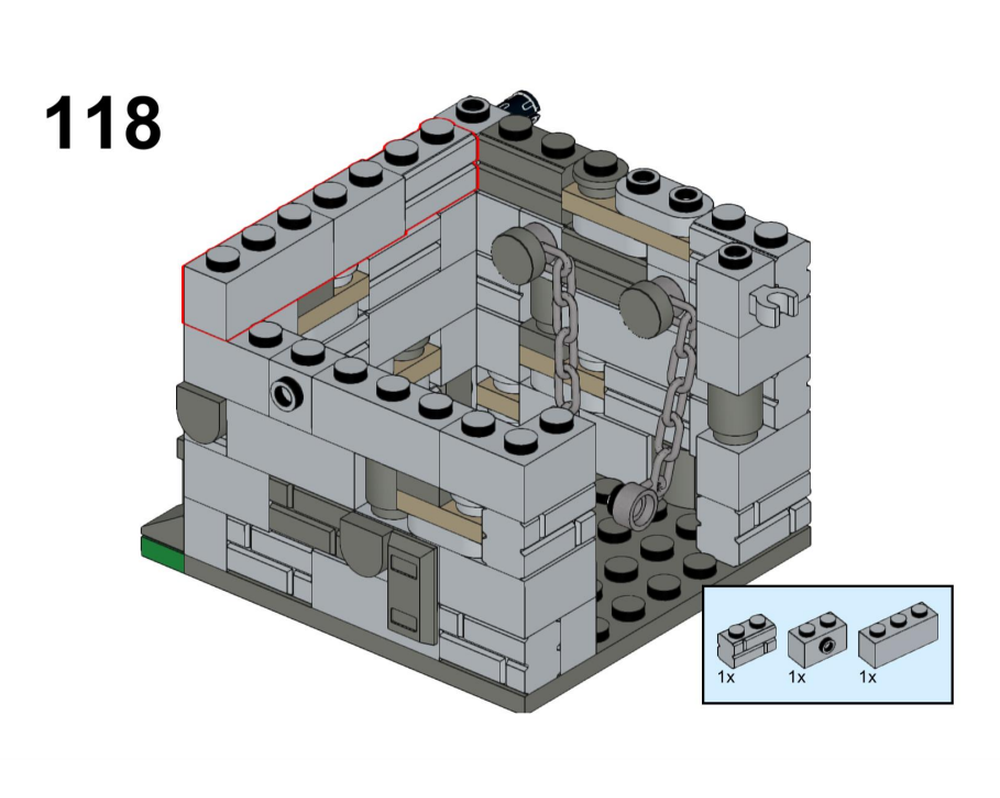 LEGO MOC PRISON TOWER by SONNIK | Rebrickable - Build with LEGO
