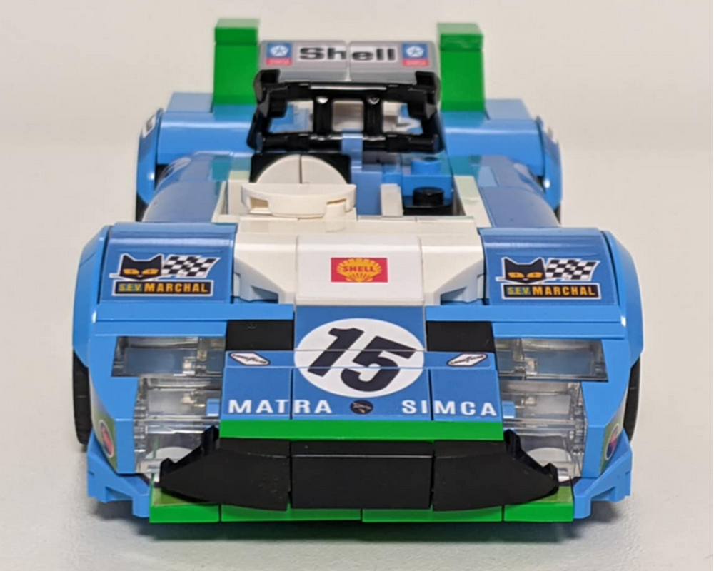 LEGO MOC-207885 Matra Simca MS670 #15 1972 Le Mans Winner by GCh ...