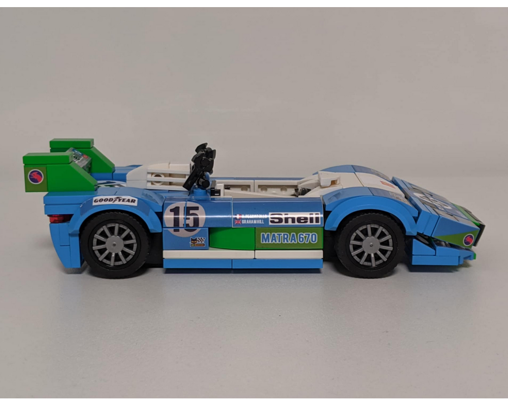 LEGO MOC-207885 Matra Simca MS670 #15 1972 Le Mans Winner by GCh ...