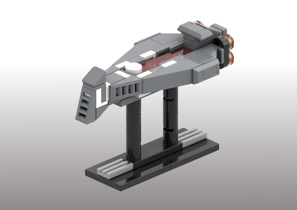 LEGO MOC 1:1455 Cumulus-class Corsair by Surcote | Rebrickable - Build ...