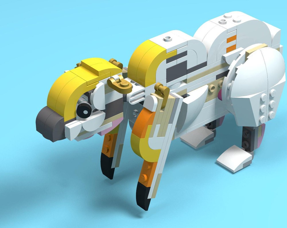 LEGO MOC Animal - Cow by Build Brick | Rebrickable - Build with LEGO