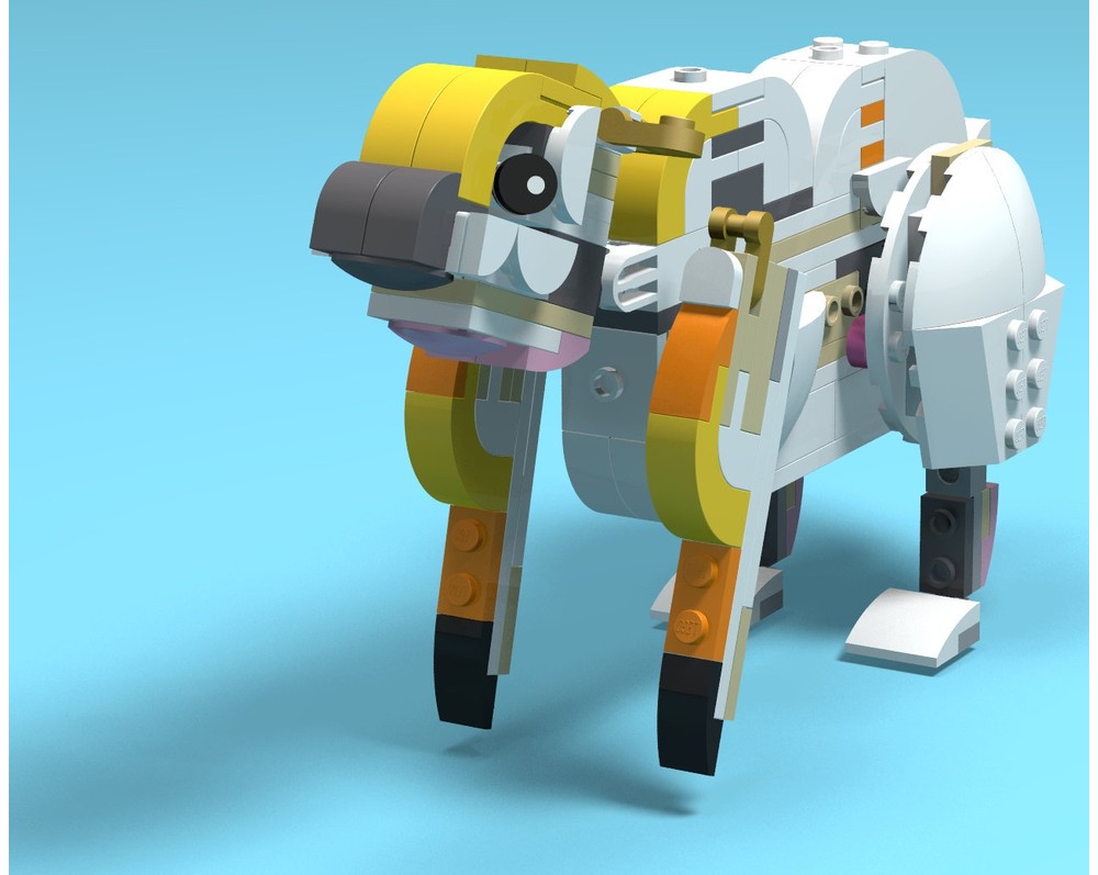 LEGO MOC Animal - Cow by Build Brick | Rebrickable - Build with LEGO