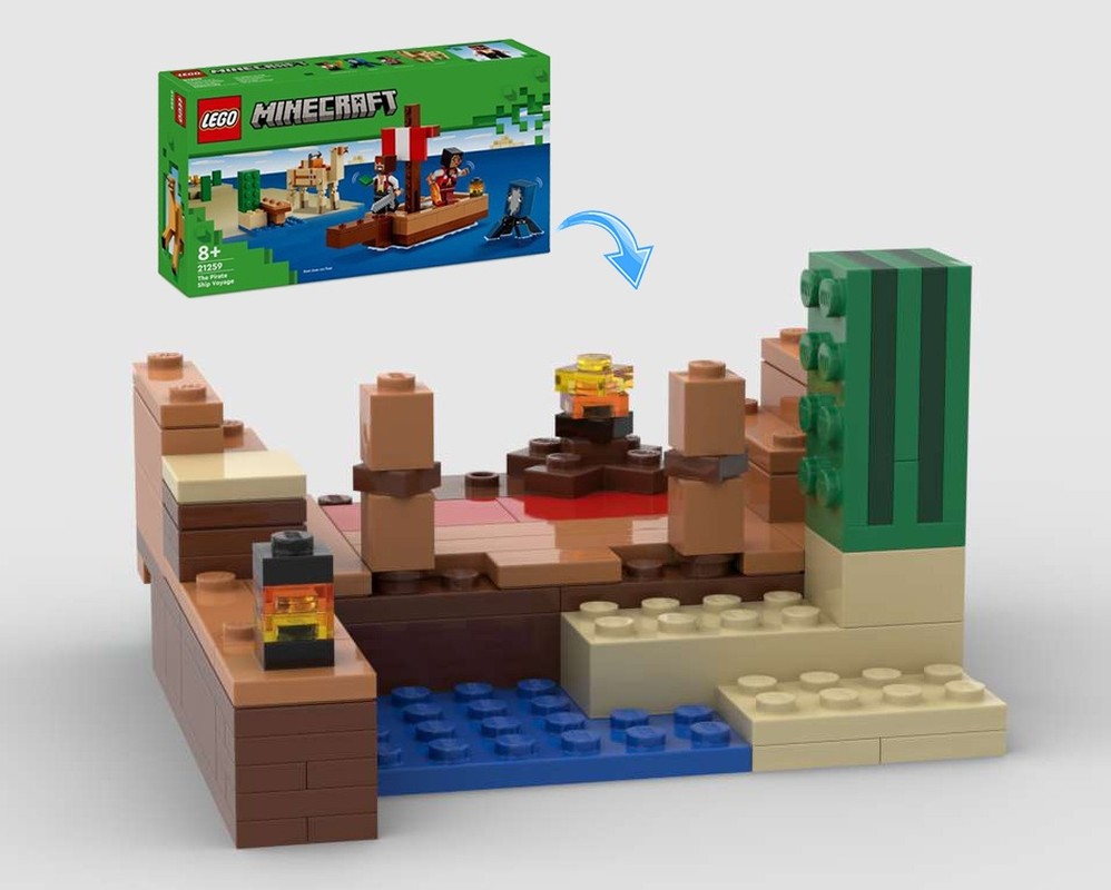 LEGO MOC Minecraft Port 21259 Alternative by AlexGam | Rebrickable ...