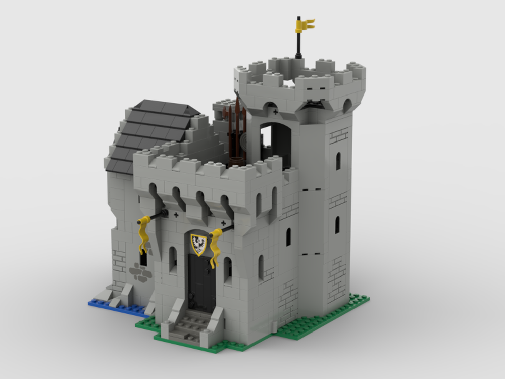 LEGO MOC Classic Black Falcon Castle by carnby2000 | Rebrickable ...